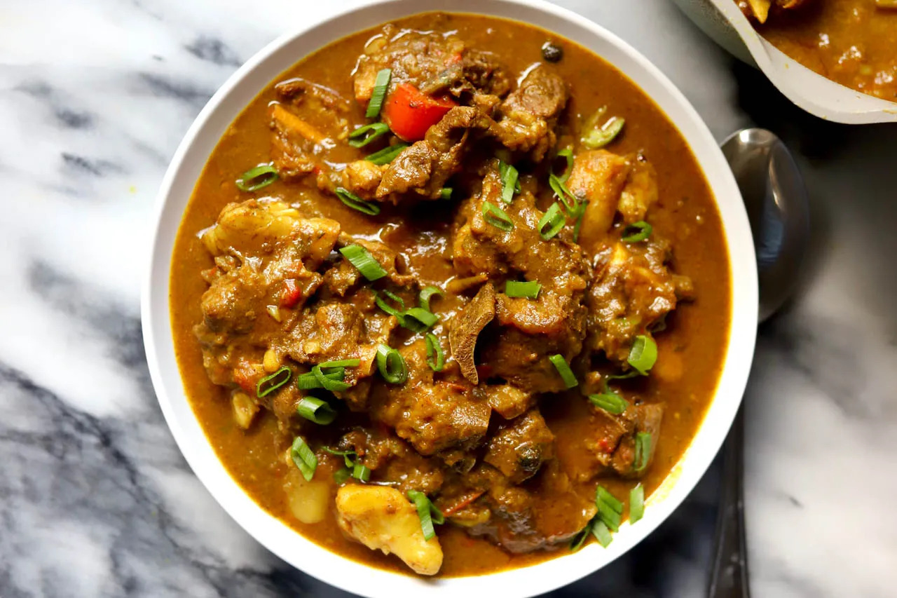 Curry Goat Recipe - 100Mobay